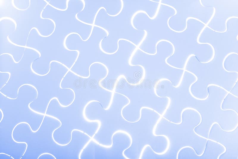 Puzzle in blue stock photo. Image of metaphor, choice - 26444012