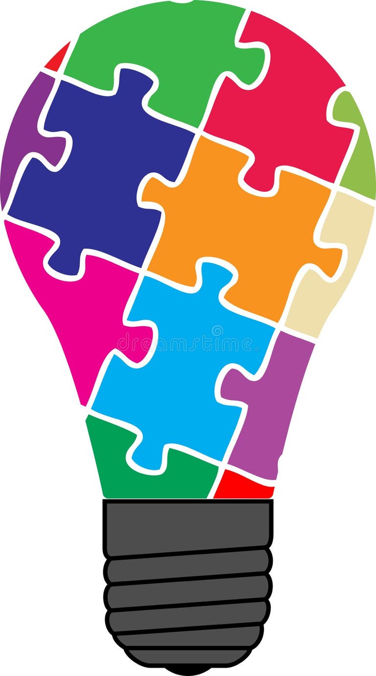 Lamp Puzzle Logo Stock Illustrations – 366 Lamp Puzzle Logo Stock ...