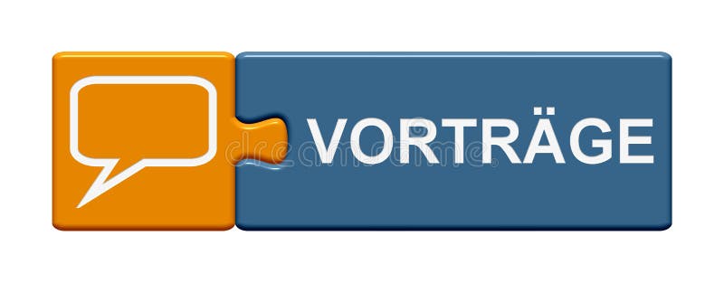 Puzzle Button Presentation German Stock Illustration - Illustration of ...