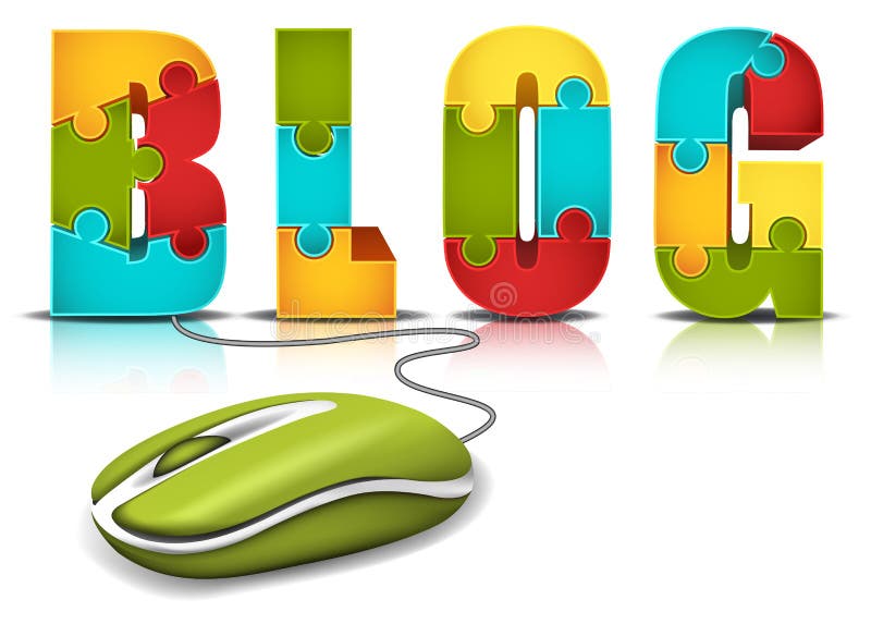 Puzzle and computer mouse stock vector. Illustration of shadow - 41424152