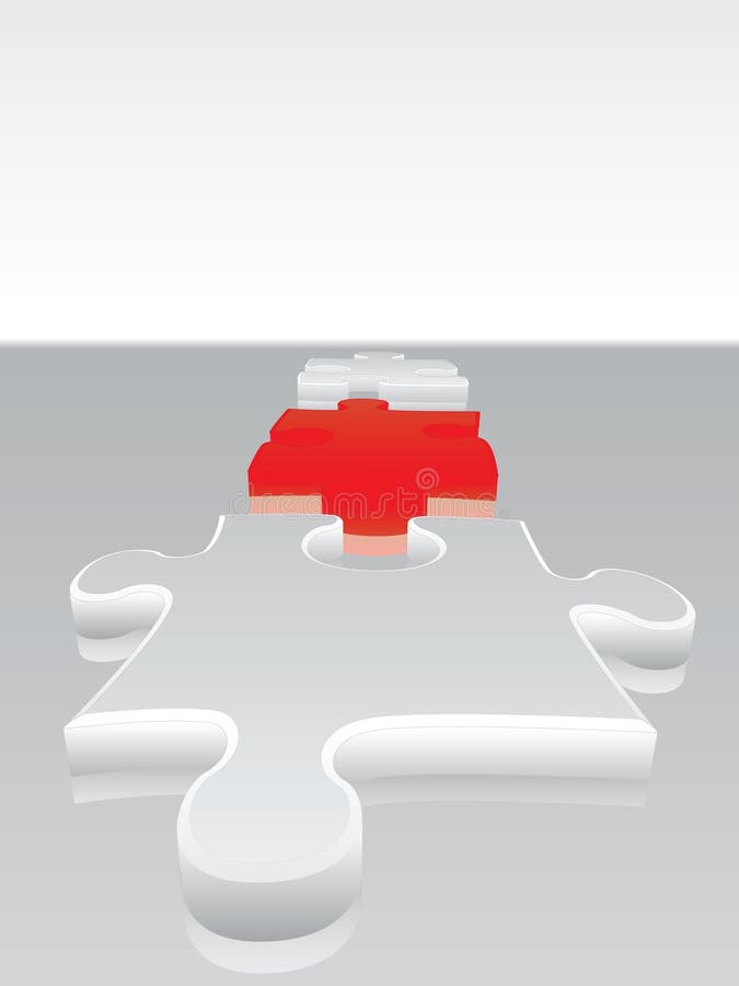 Puzzle connection 2 stock illustration. Illustration of puzzle - 4148675