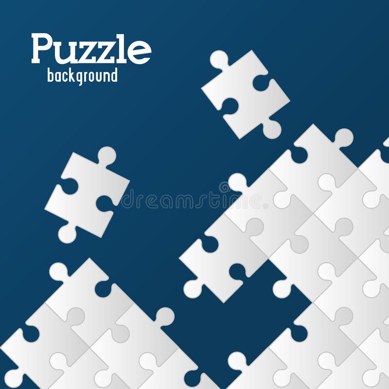 Puzzle design stock vector. Illustration of design, leisure - 60995326