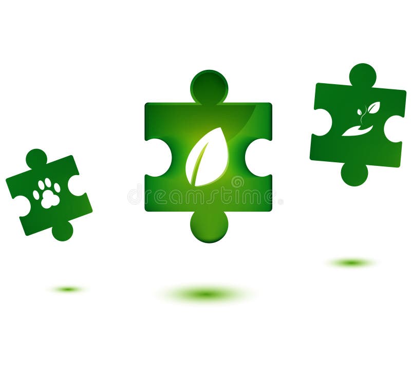 Puzzle elements stock illustration. Illustration of challenge - 10415243