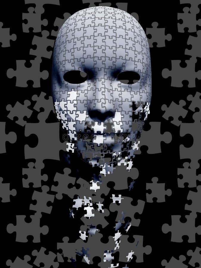 Puzzle stock illustration. Illustration of metaphor, idea - 38973047