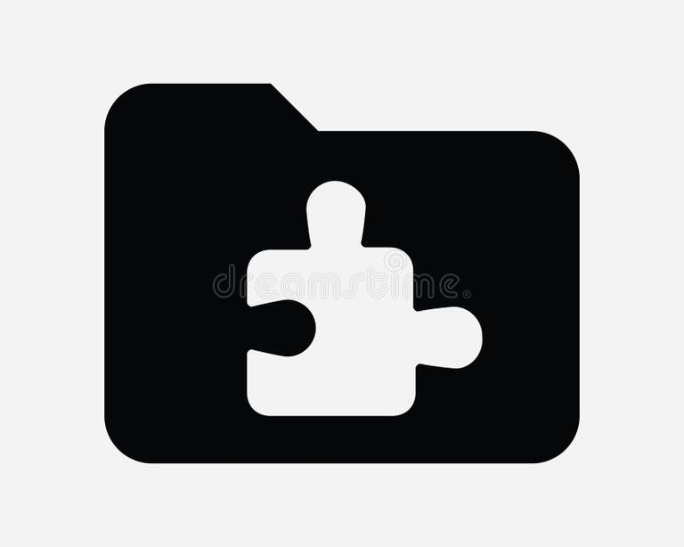 Puzzle Piece Folder File Document Idea Solution Challenge Logic ...