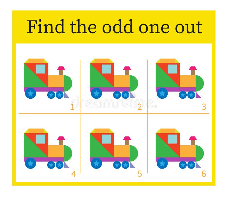 Puzzle Game for Children. Task for Development of Attention and Logic ...