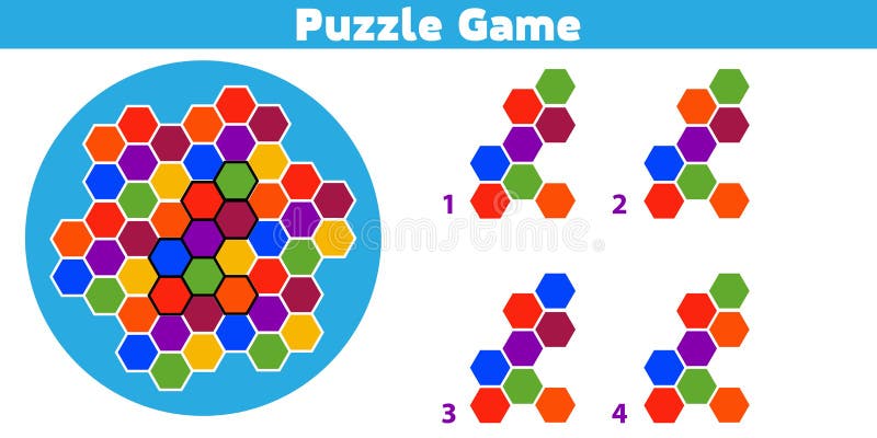 Puzzle Game. Complete the Pattern Education Logic Game for Preschool ...