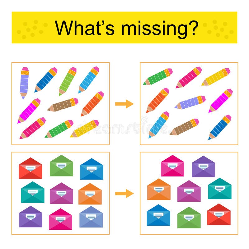 Puzzle Game for Kids. Task for the Development of Attention and Logic ...