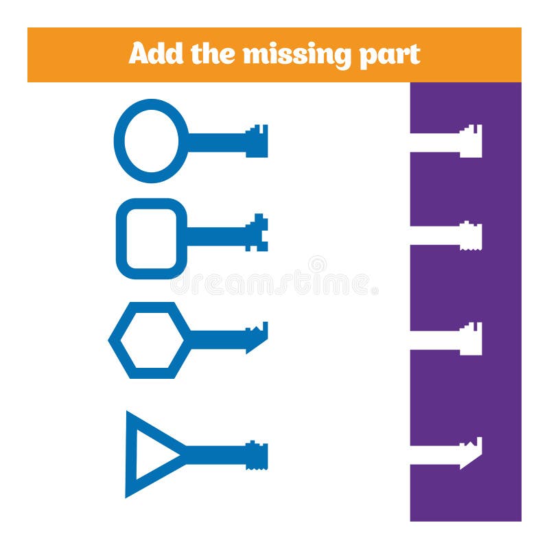 Puzzle Game. Visual Educational Game for Children. Task: Find the ...