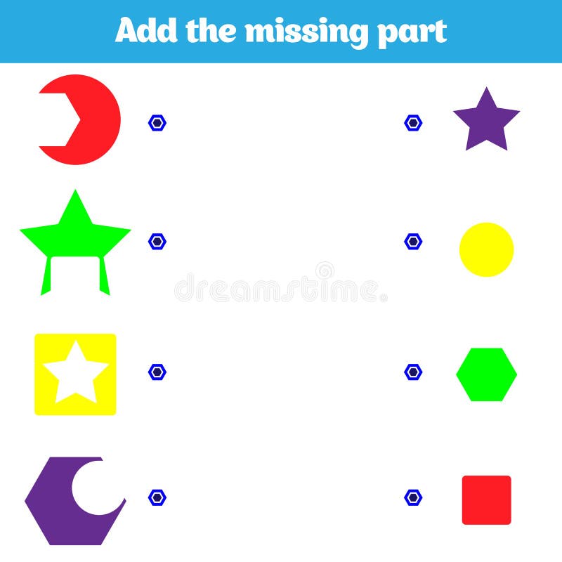Puzzle Game. Visual Educational Game for Children. Task: Find the ...