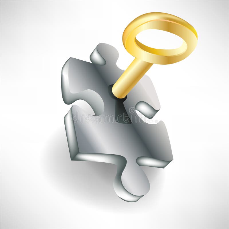 Puzzle Piece Smiling stock vector. Illustration of happy - 11792487