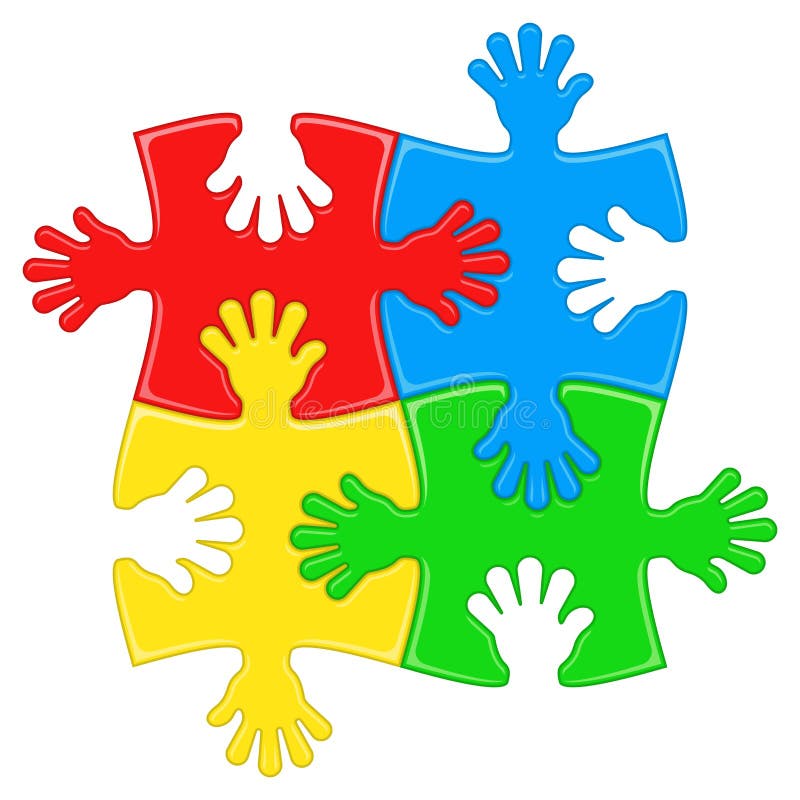 Puzzle hands stock vector. Illustration of object, green - 22154824 Puzzle hands stock vector. Illustration of object, green - 22154824