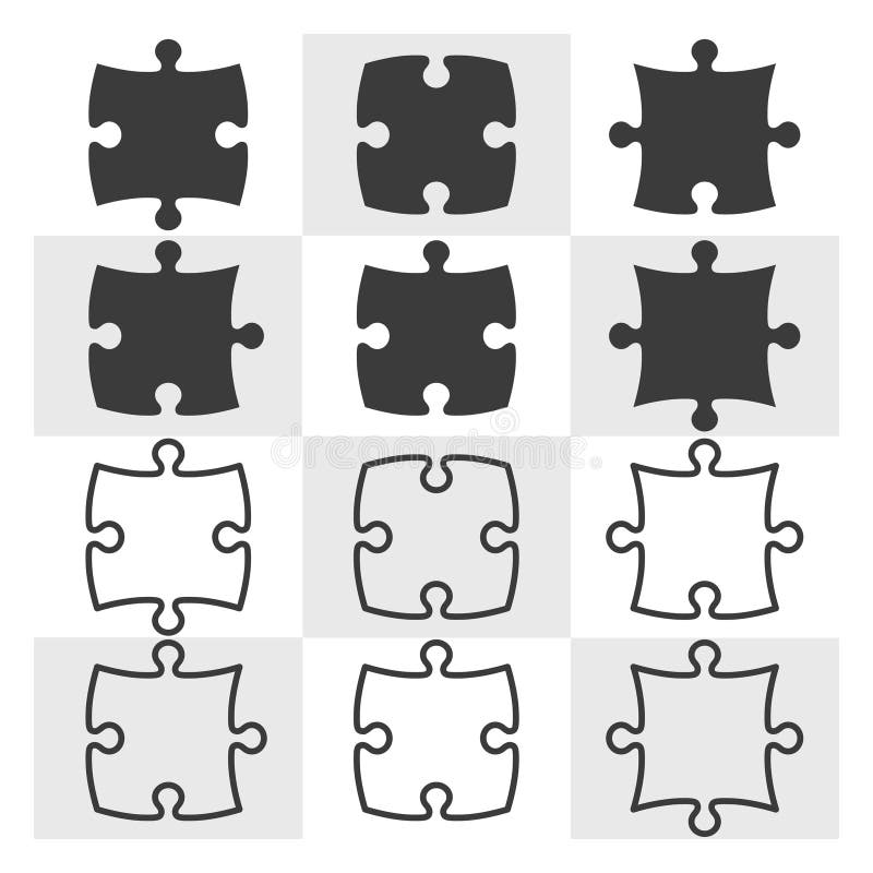 Puzzle Icon ,jigsaw Puzzle,puzzle Vector Stock Vector - Illustration of ...