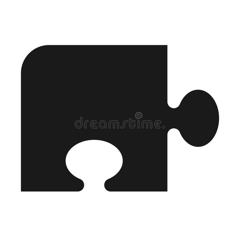 Puzzle icon vector stock illustration. Illustration of graphic - 267717158