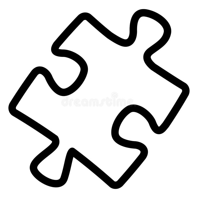 Vector puzzle three pieces stock vector. Illustration of next - 40159444