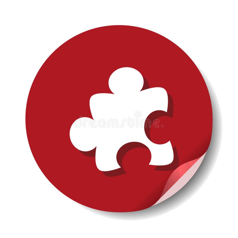 Puzzle Label (options) for Your Text, Vector Stock Vector ...