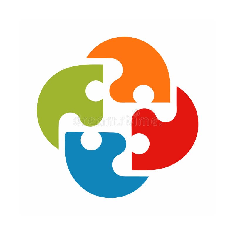 Puzzle Logo Design for Creative and Strategy Brands Stock Vector ...