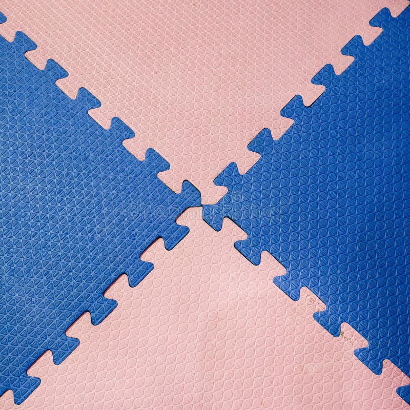 Puzzle Mat Background Texture Stock Photo - Image of colorful ...