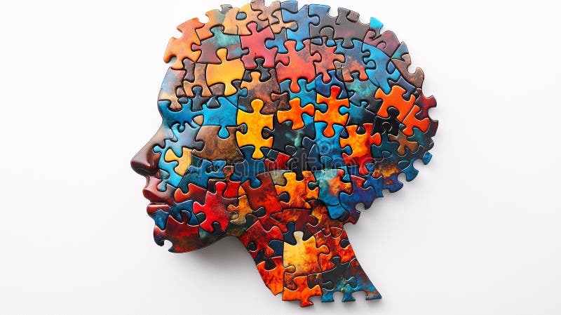 The Puzzle of the Mind a Colourful Representation of Human Complexity ...