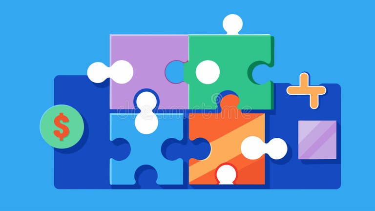 Mismatched Puzzle Stock Illustrations – 105 Mismatched Puzzle Stock ...