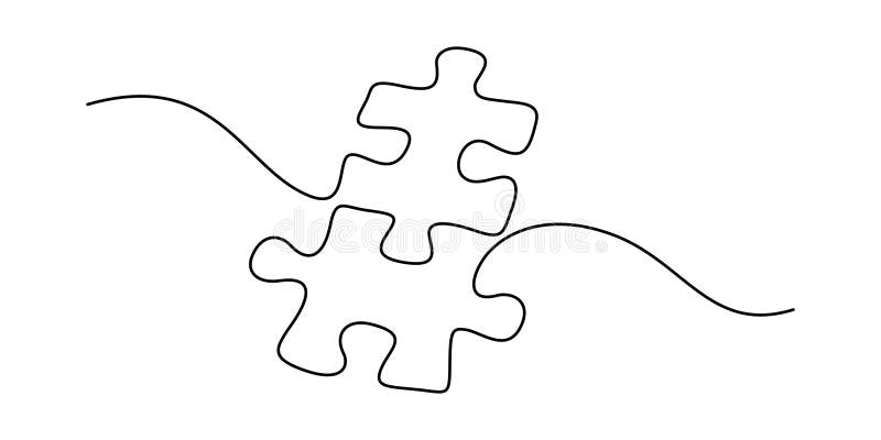 Continuous Line Drawing Teamwork Stock Illustrations – 3,894 Continuous ...