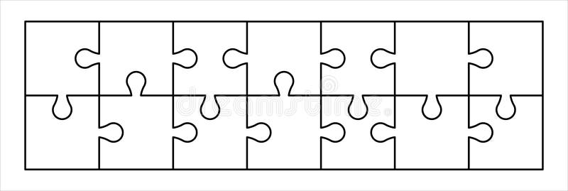 Jigsaw Puzzle Blank Template Stock Illustrations – 5,506 Jigsaw Puzzle ...
