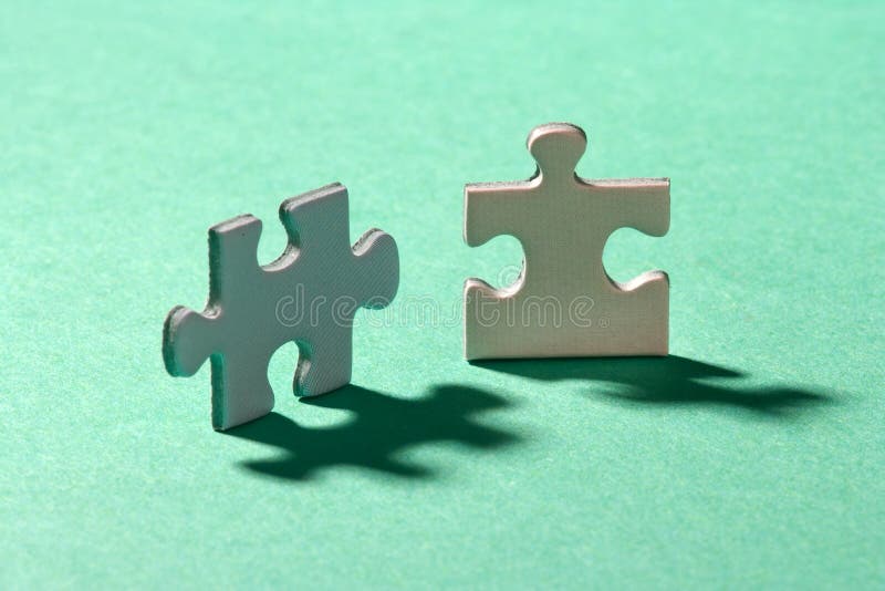 Puzzle pair stock image. Image of compatible, siblings - 10599411
