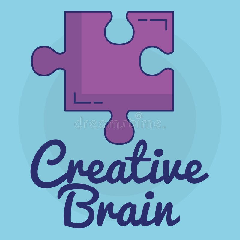 Puzzle Piece Creative Ideas Stock Vector - Illustration of game, smart ...
