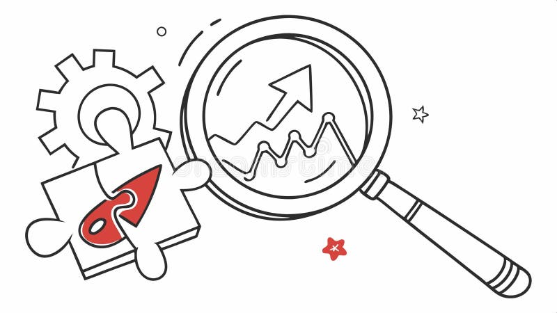 Puzzle Piece with Graph Lines, Analytical Solution and Data ...