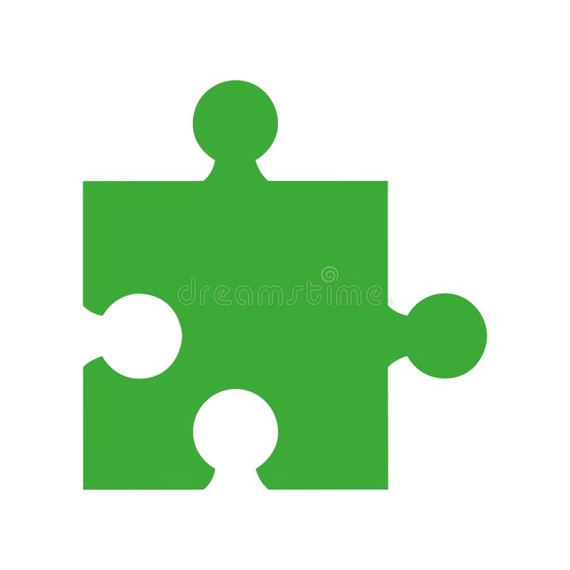 Puzzle Piece Icon Vector Sign and Symbol Isolated on White Background ...