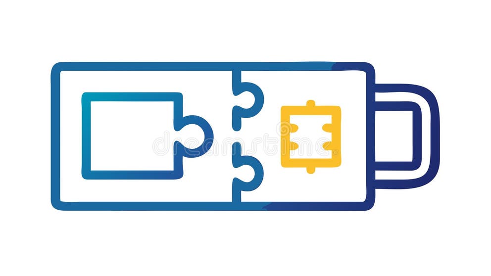 Puzzle Piece Mug Icon for Creative Breaks & Solutions, Vector Design ...