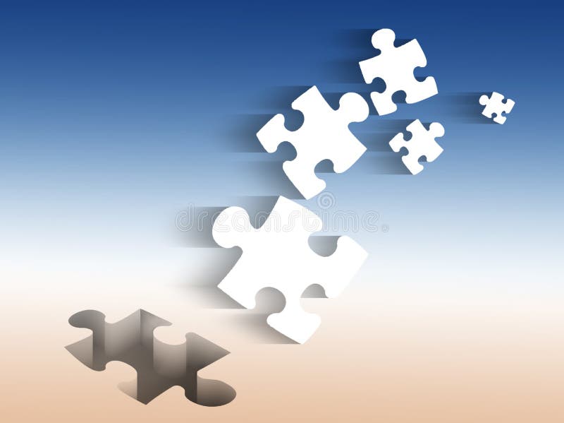 Puzzle Piece-solution Picture. Image: 15143986