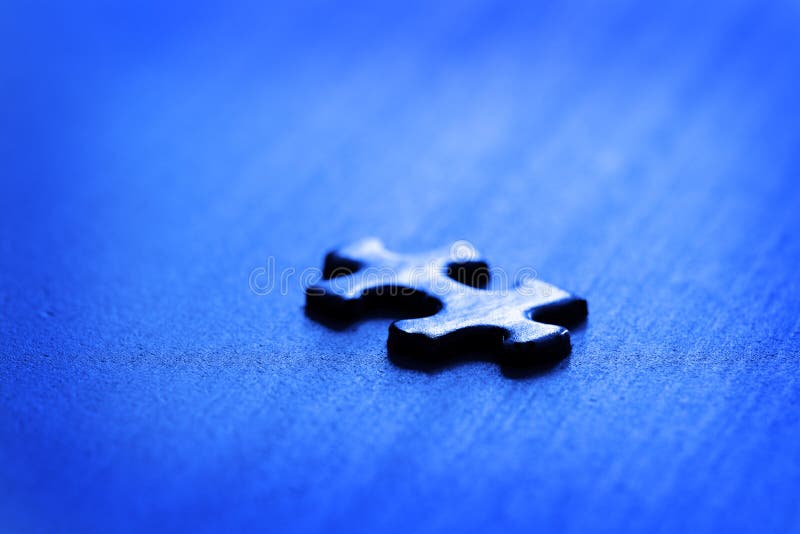 Puzzle Piece Solving Jigsaw Game for Fun and Achievement Stock Photo ...