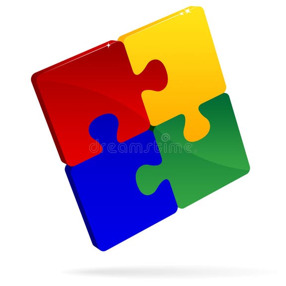 Complete Puzzle Pieces Icon Stock Illustrations – 772 Complete Puzzle ...