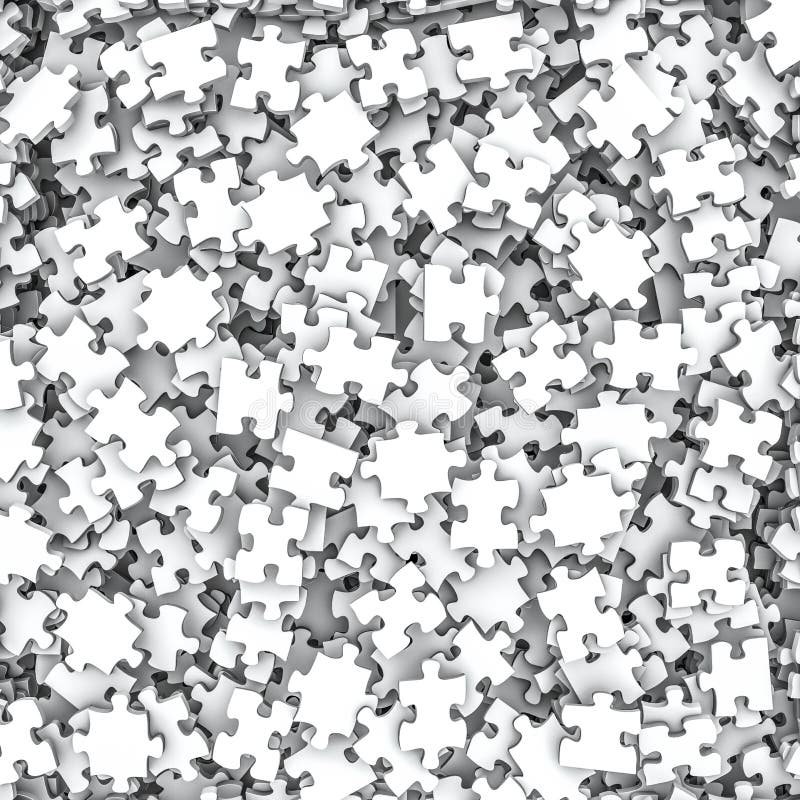 Puzzle pieces background stock illustration. Illustration of ...