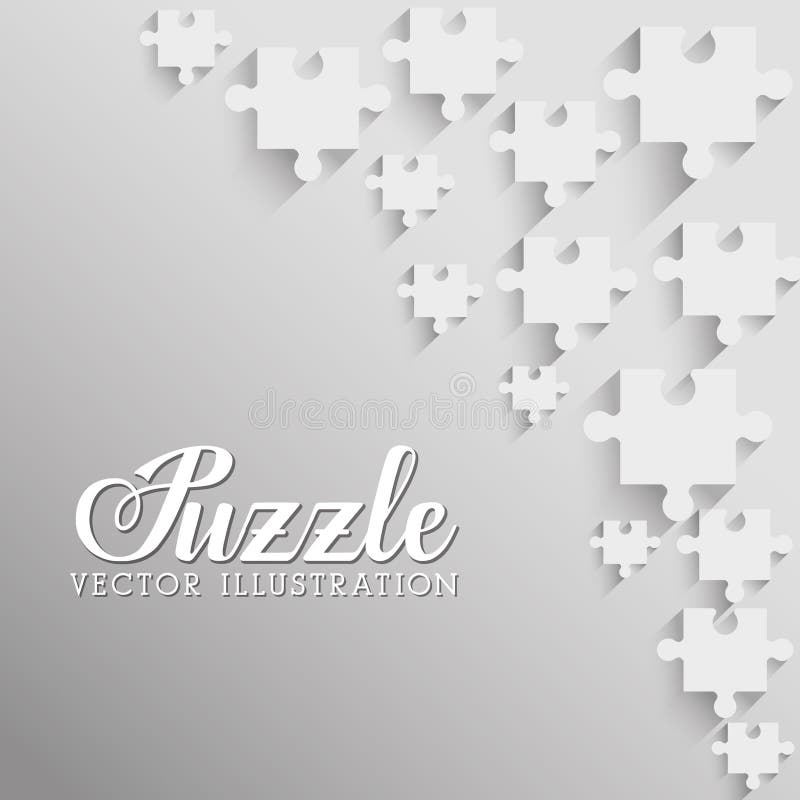 Puzzle Pieces and Big Ideas Stock Vector - Illustration of match, piece ...