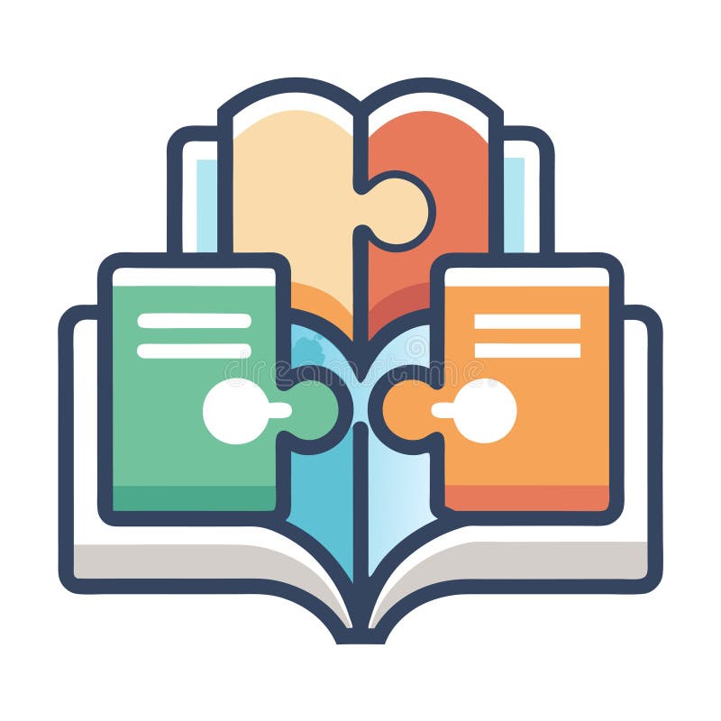 Puzzle Pieces Book, Knowledge Integration, and Learning Concept ...