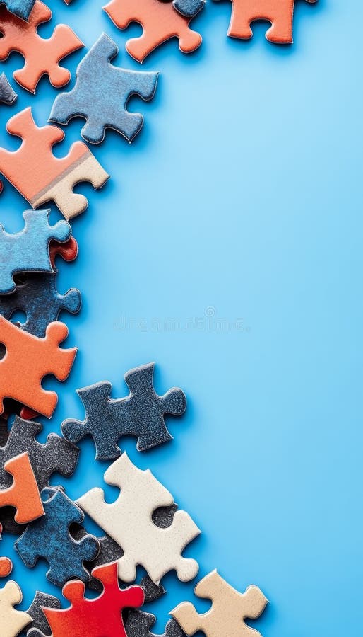 Border Jigsaw Puzzle Stock Illustrations – 1,383 Border Jigsaw Puzzle ...