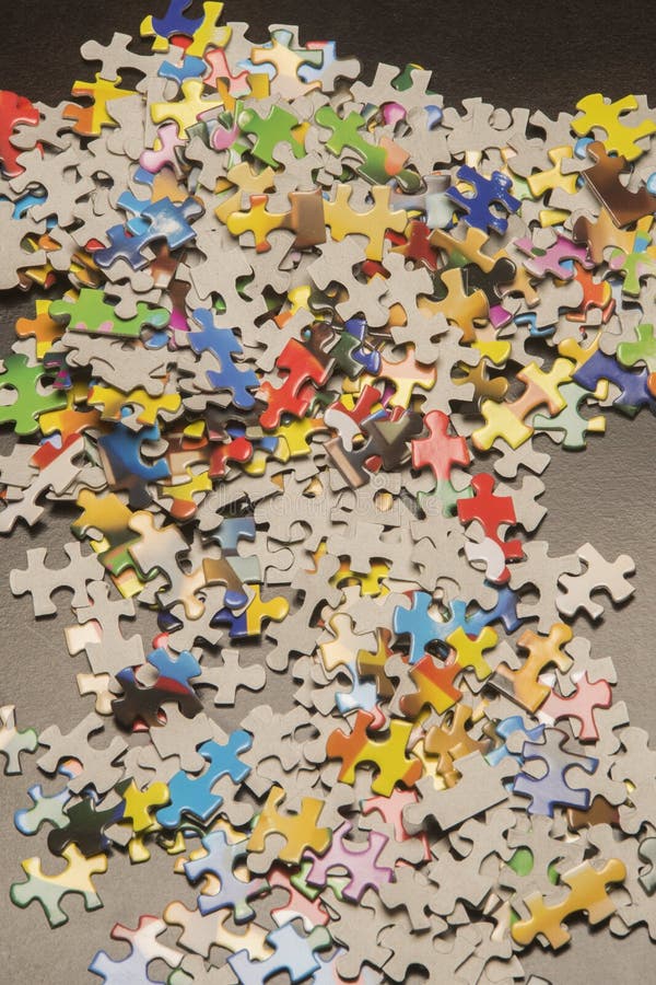 Concept Puzzle Pieces Various Colors Stock Photos - Free & Royalty-Free ...