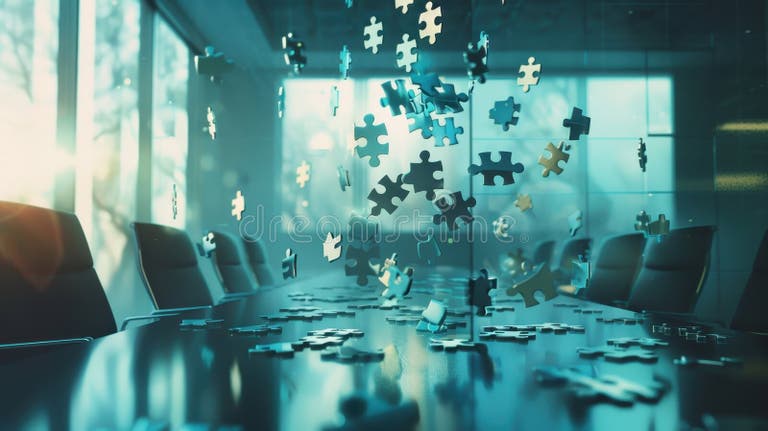 Puzzle Pieces Falling Stock Illustrations – 287 Puzzle Pieces Falling ...