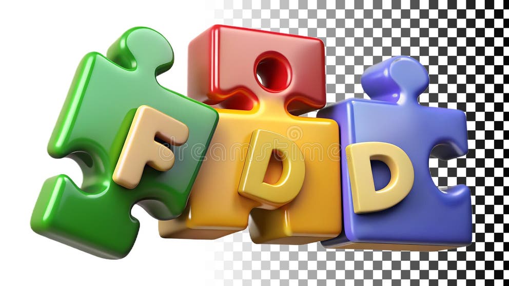 Puzzle Pieces "FDD", Game Element and Problem Solving Png Transparent ...