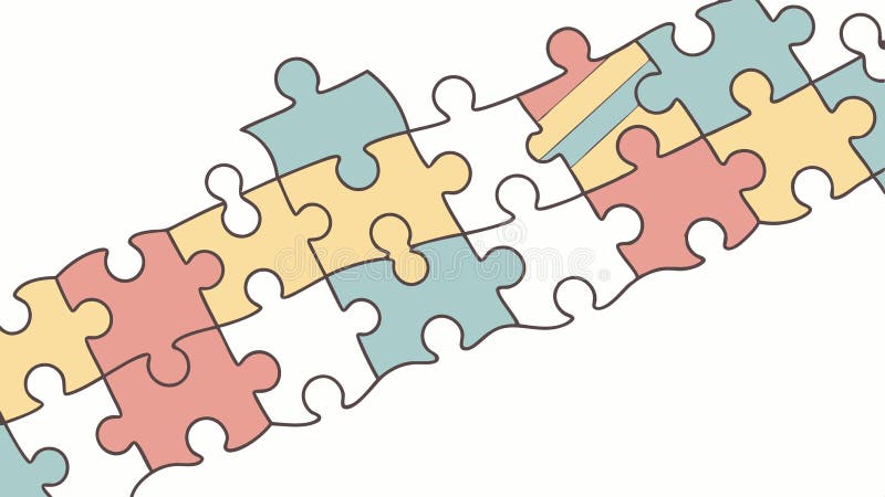 Puzzle Pieces Path Stock Illustrations – 1,565 Puzzle Pieces Path Stock ...