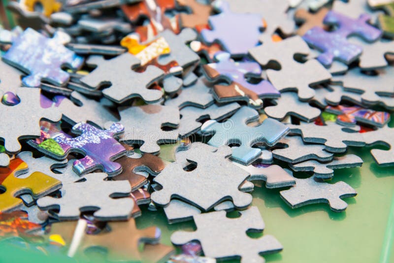 Puzzle pieces stock photo. Image of pieces, puzzle, solution - 45394334