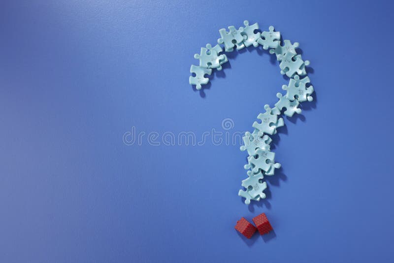 Puzzle pieces stock photo. Image of concept, problems - 119745014