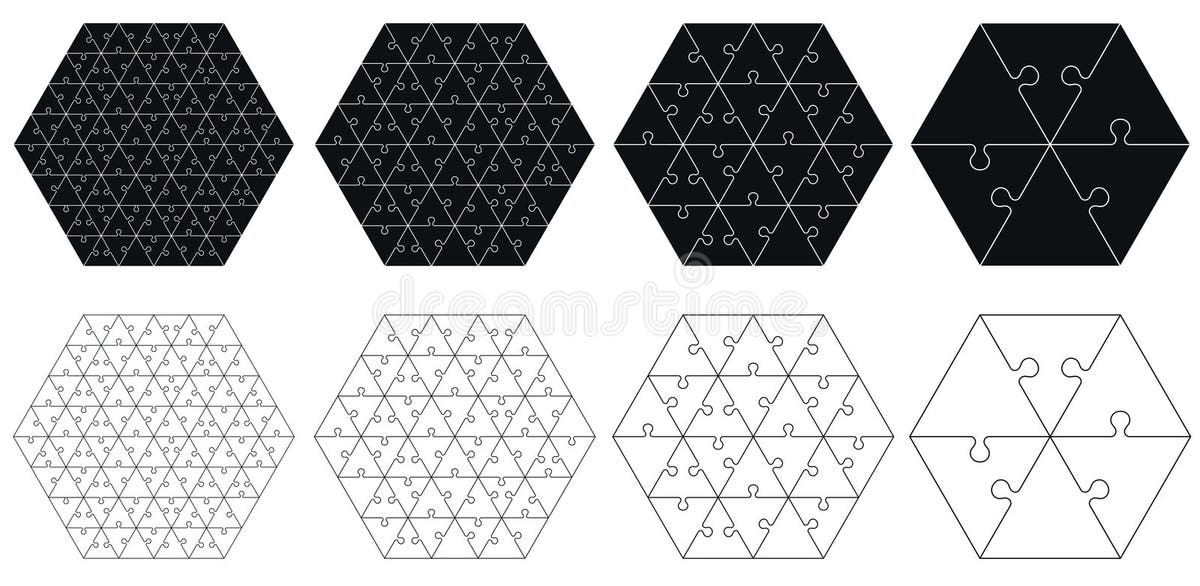 Triangle Jigsaw Puzzle Stock Illustrations – 954 Triangle Jigsaw Puzzle ...