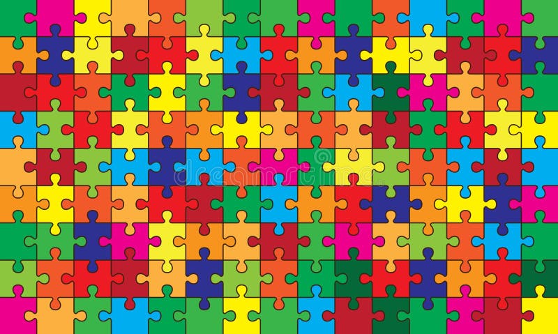 Puzzle Color Background Stock Illustrations – 42,014 Puzzle Color ...