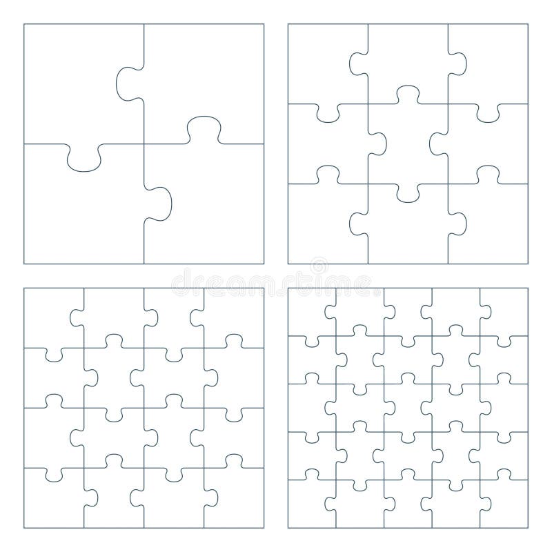 Square Box Template with Handle, No Glue Needed Stock Vector ...