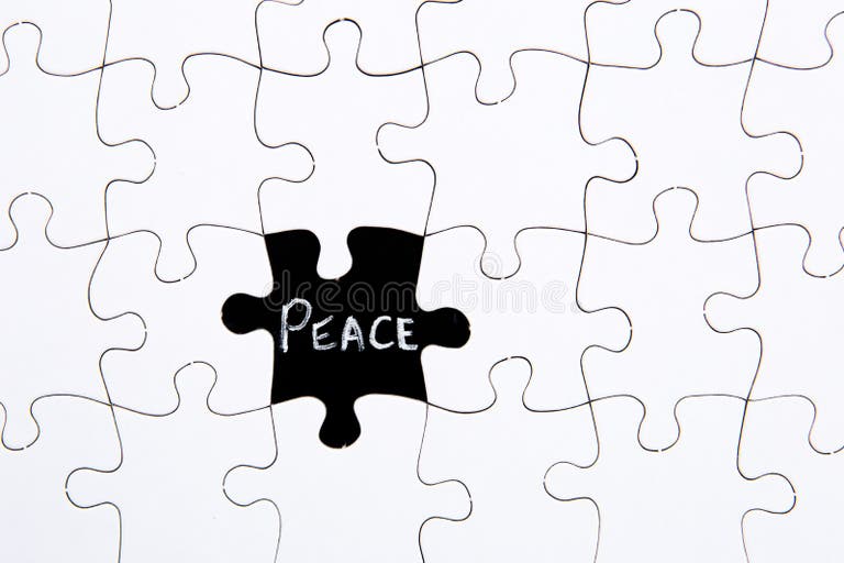Puzzle Piece Word Peace Stock Photos - Free & Royalty-Free Stock Photos ...