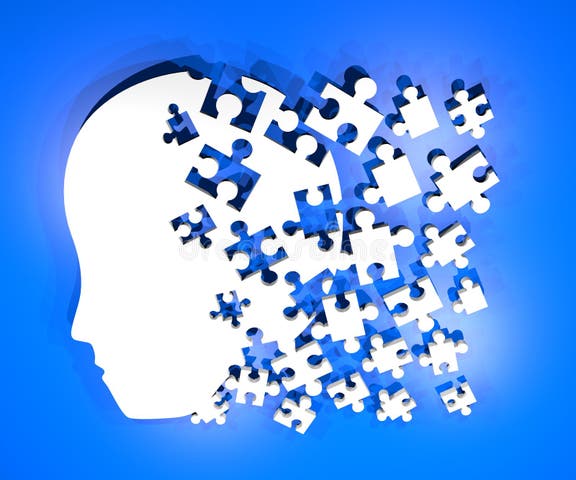 Puzzle principal illustration stock. Illustration du analyser - 42983222