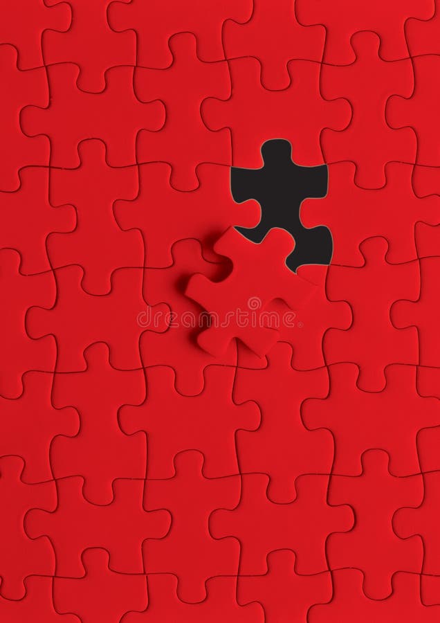 @ red puzzle stock image. Image of solve, high, tecnology - 181217